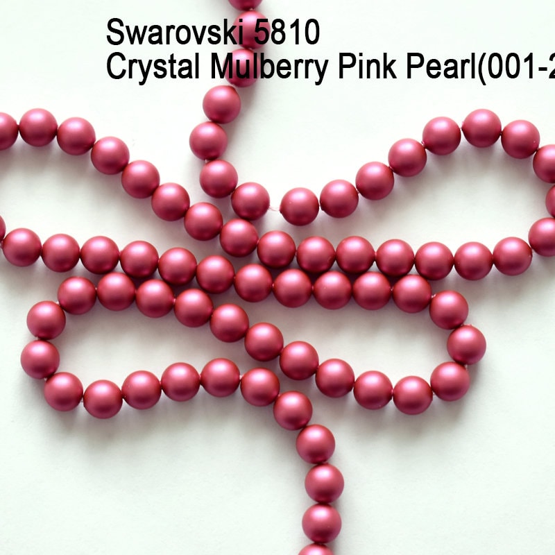 Mulberry Crystal Pearls - Etsy