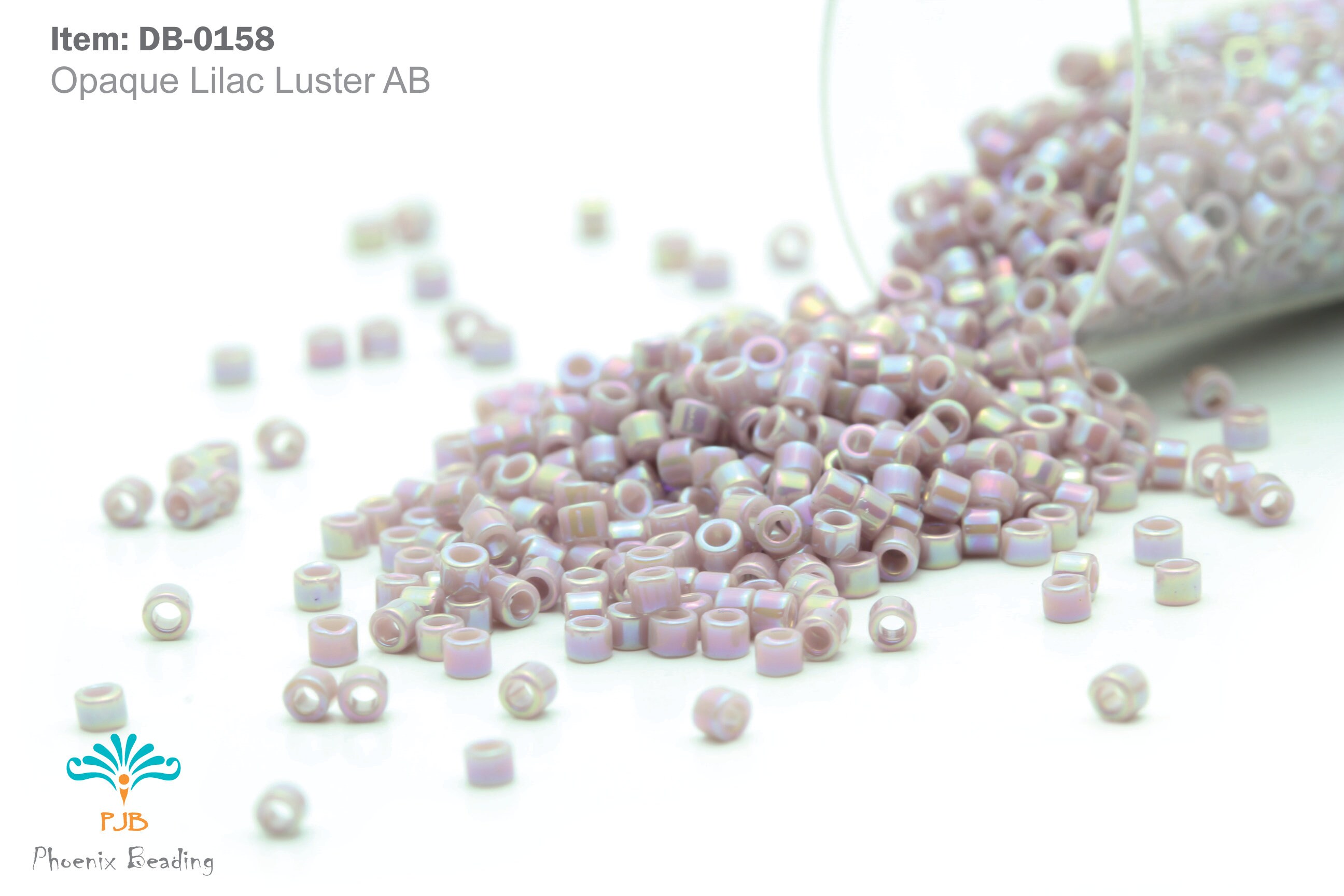 DB-0158 Miyuki Delica 11/0 Opaque Lilac Luster AB 5 20 - Etsy