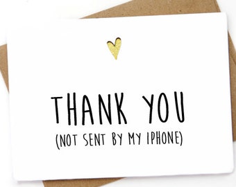 Sarcastic thank you | Etsy