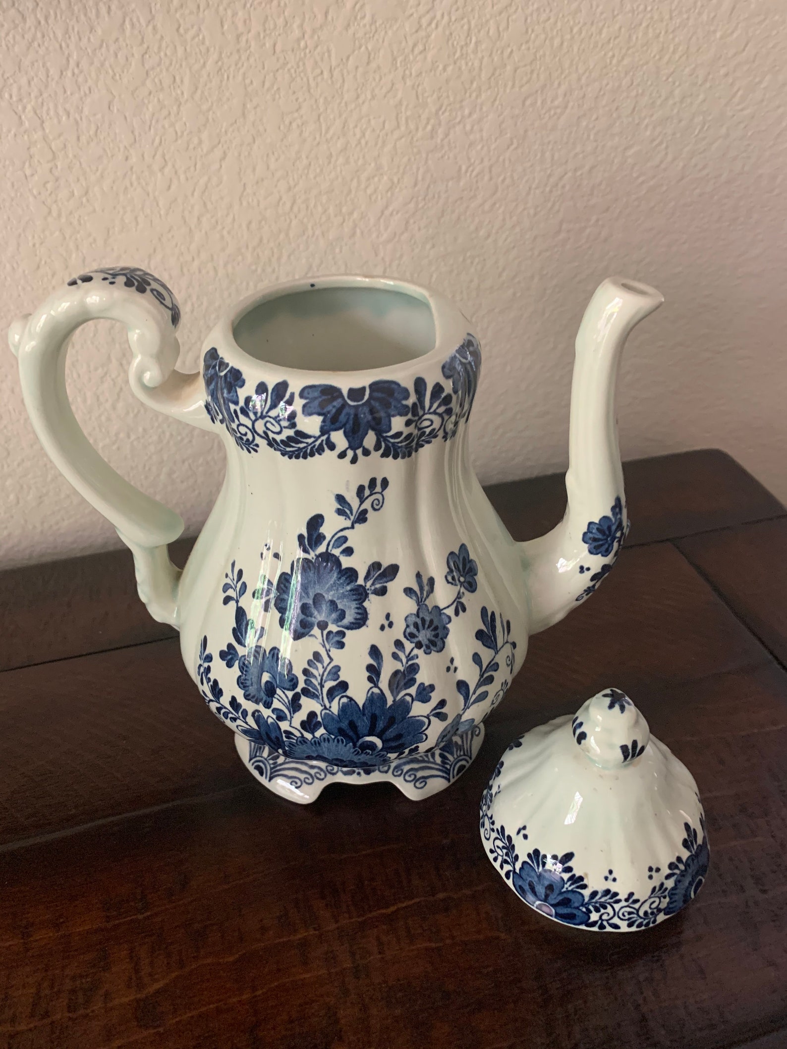 Collectible Vintage Boch Belgium Delft Tea Set Vintage Boch - Etsy