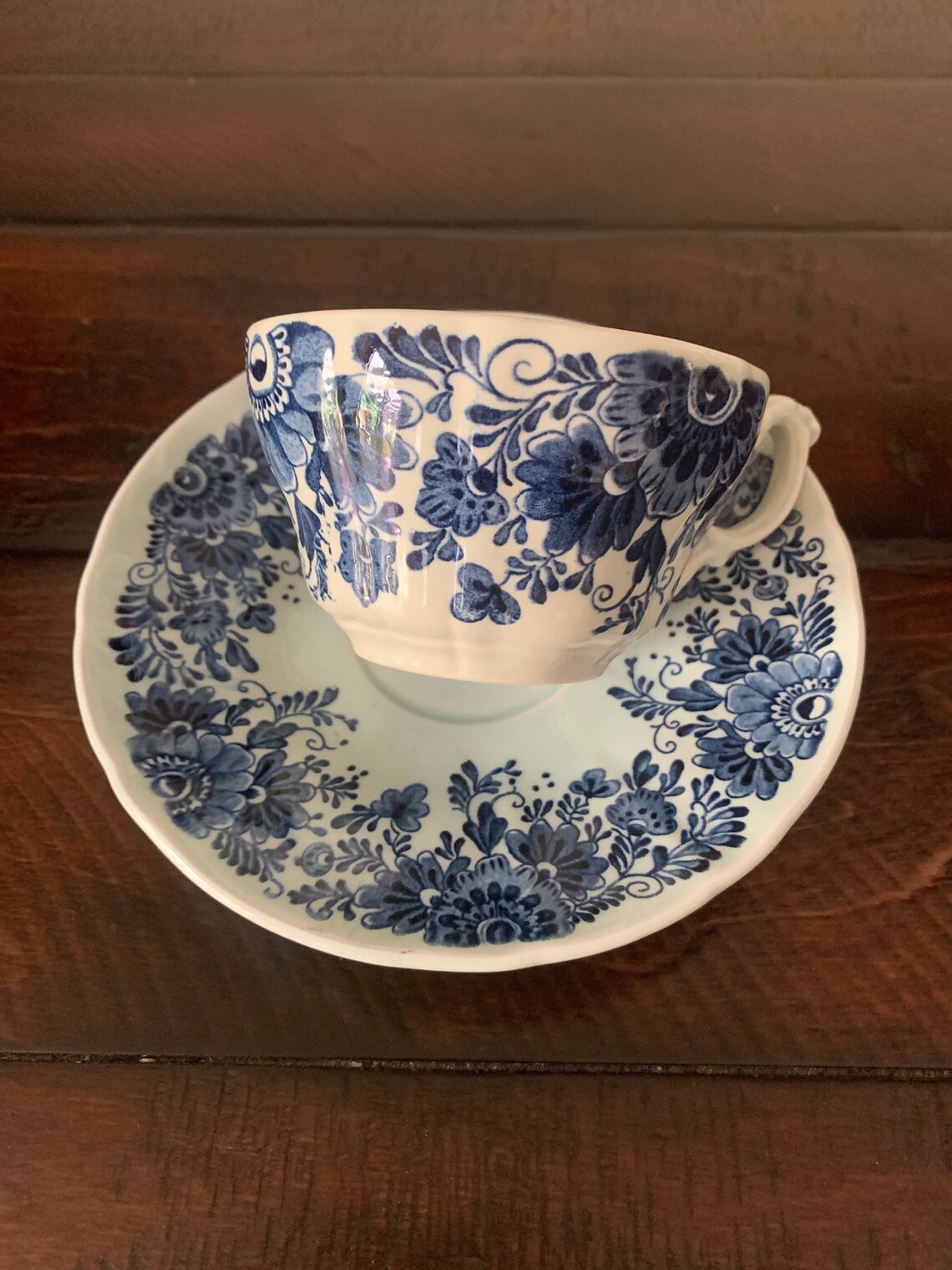 Collectible Vintage Boch Belgium Delft Tea Set Vintage Boch - Etsy