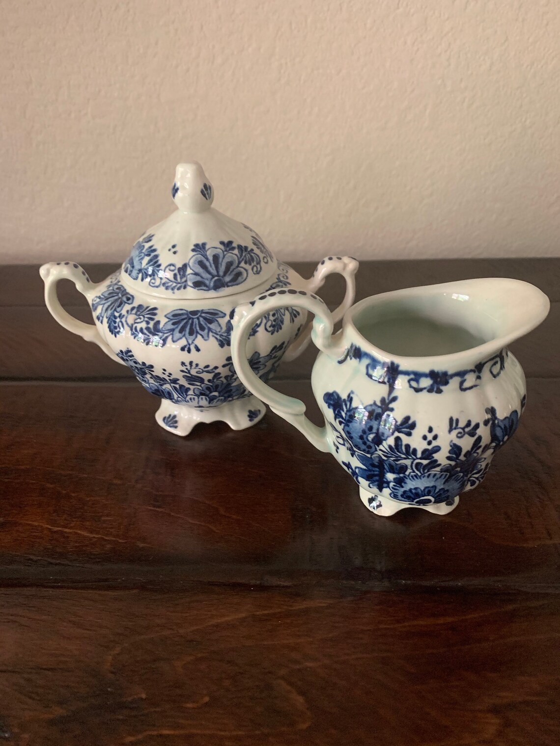 Collectible Vintage Boch Belgium Delft Tea Set Vintage Boch - Etsy