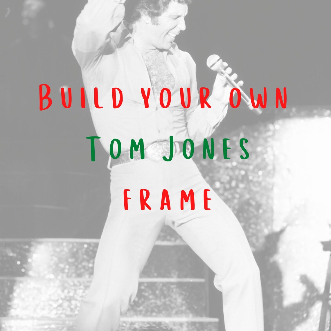 Tom Jones Digital Background Template Virtual Tom Jones - Etsy