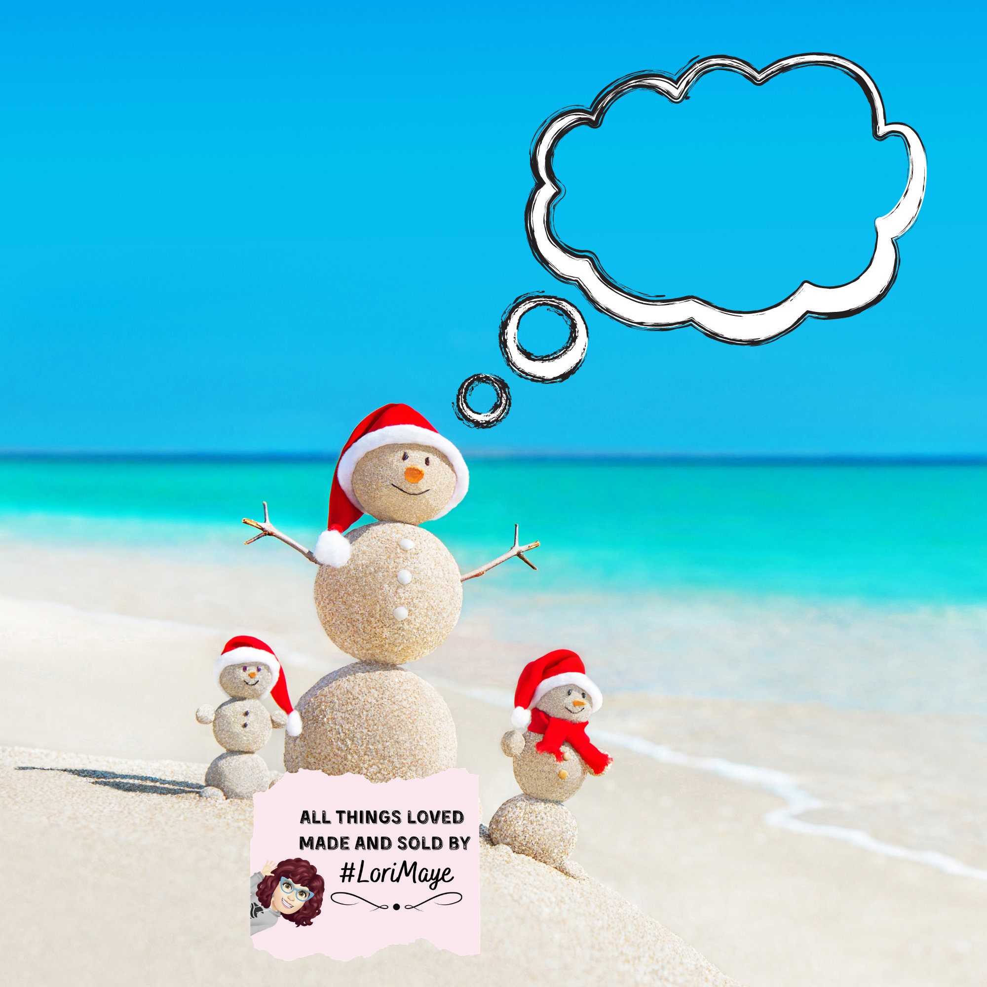 Digital Snowman SVG Background Template Virtual Snowman | Etsy