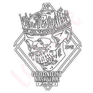 Jelly Roll Coloring Pages, Digital Prints, Jelly Roll Adult Coloring ...