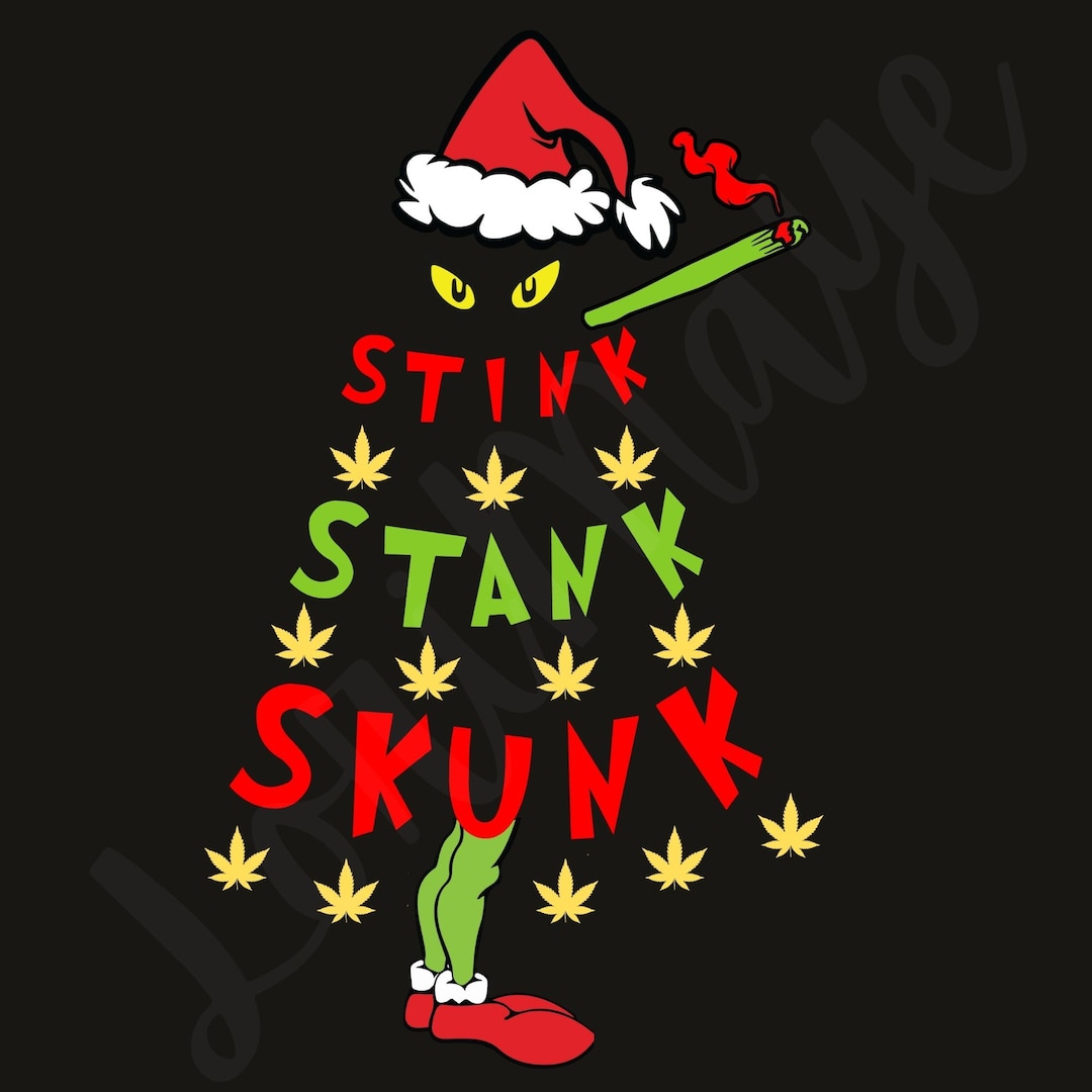 Stink Stank Stunk X2 JPG. PNG Sublimation Designs Grinch - Etsy