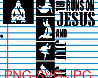Jiu Jitsu Stencil - Etsy