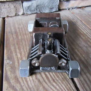 Welded Rat Rod-hot Rod Convertible-welded Art-car Sculpture-rat Rod ...