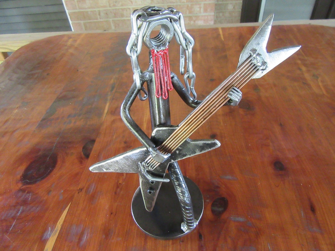 Dimebag Darrell Handmade Welded Figurine-cowboys From Hell - Etsy