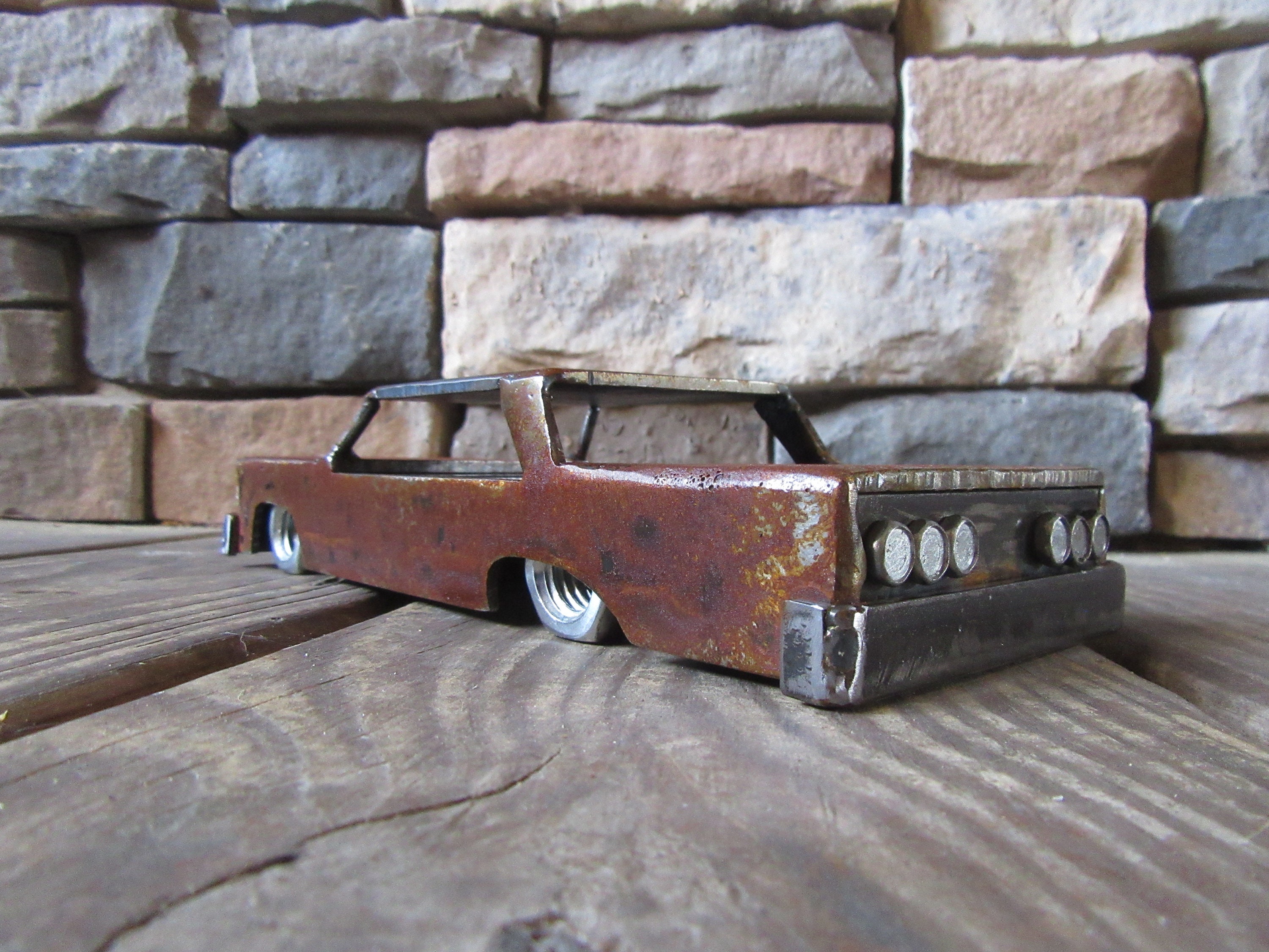 Welded Chevrolet Impala Metal Sculpture-welded Art Love | Etsy