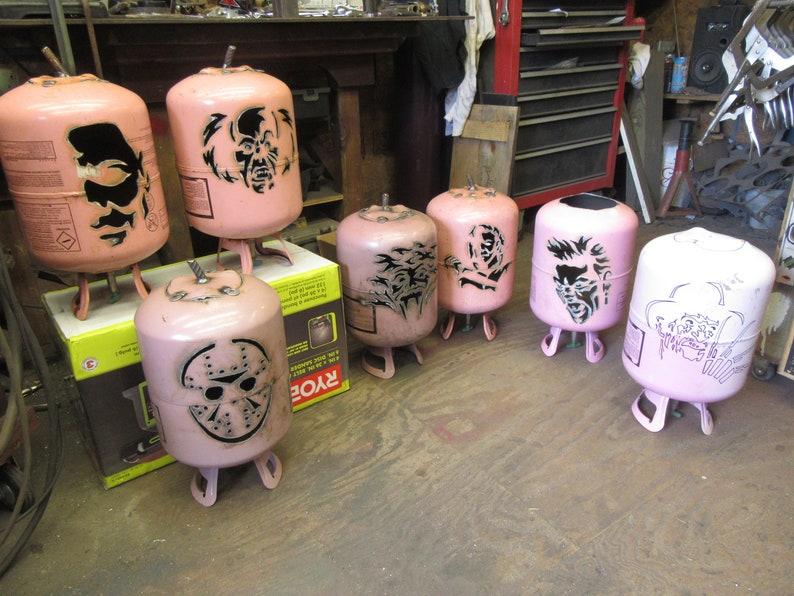 Horror Jack O Lanterns-ash-evil Dead-freon Tanks-metal - Etsy