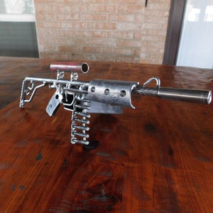 Rifle Sculpture Hitch Cover-welded Gun Hitch Cover - Etsy