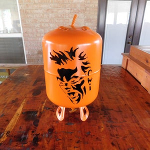 Horror Jack O Lanterns-david-refrigerant Tanks-metal Pumpkins-halloween ...