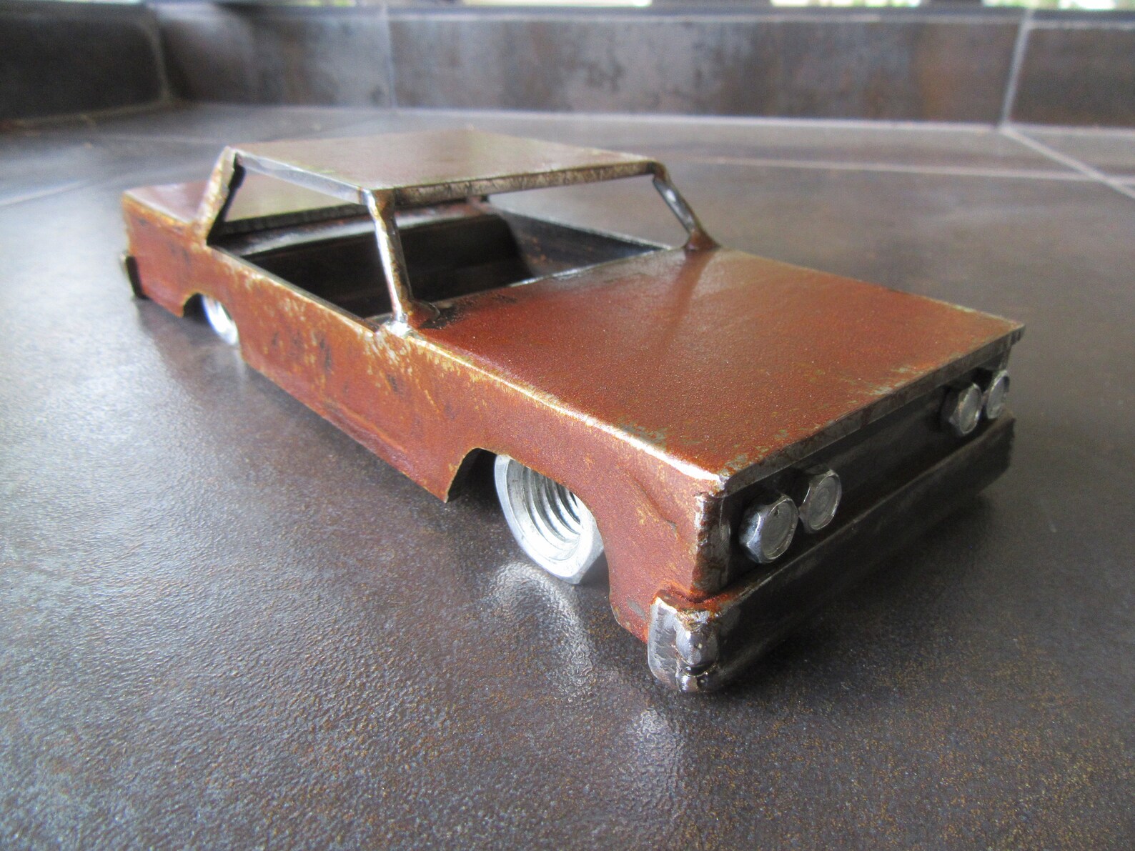 Welded Chevrolet Impala Metal Sculpture-welded Art Love | Etsy