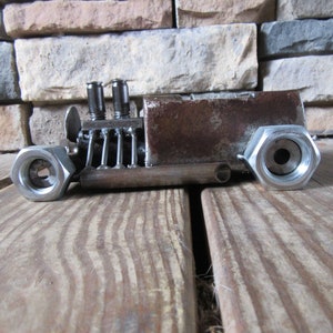 Welded Rat Rod-hot Rod Convertible-welded Art-car Sculpture-rat Rod ...