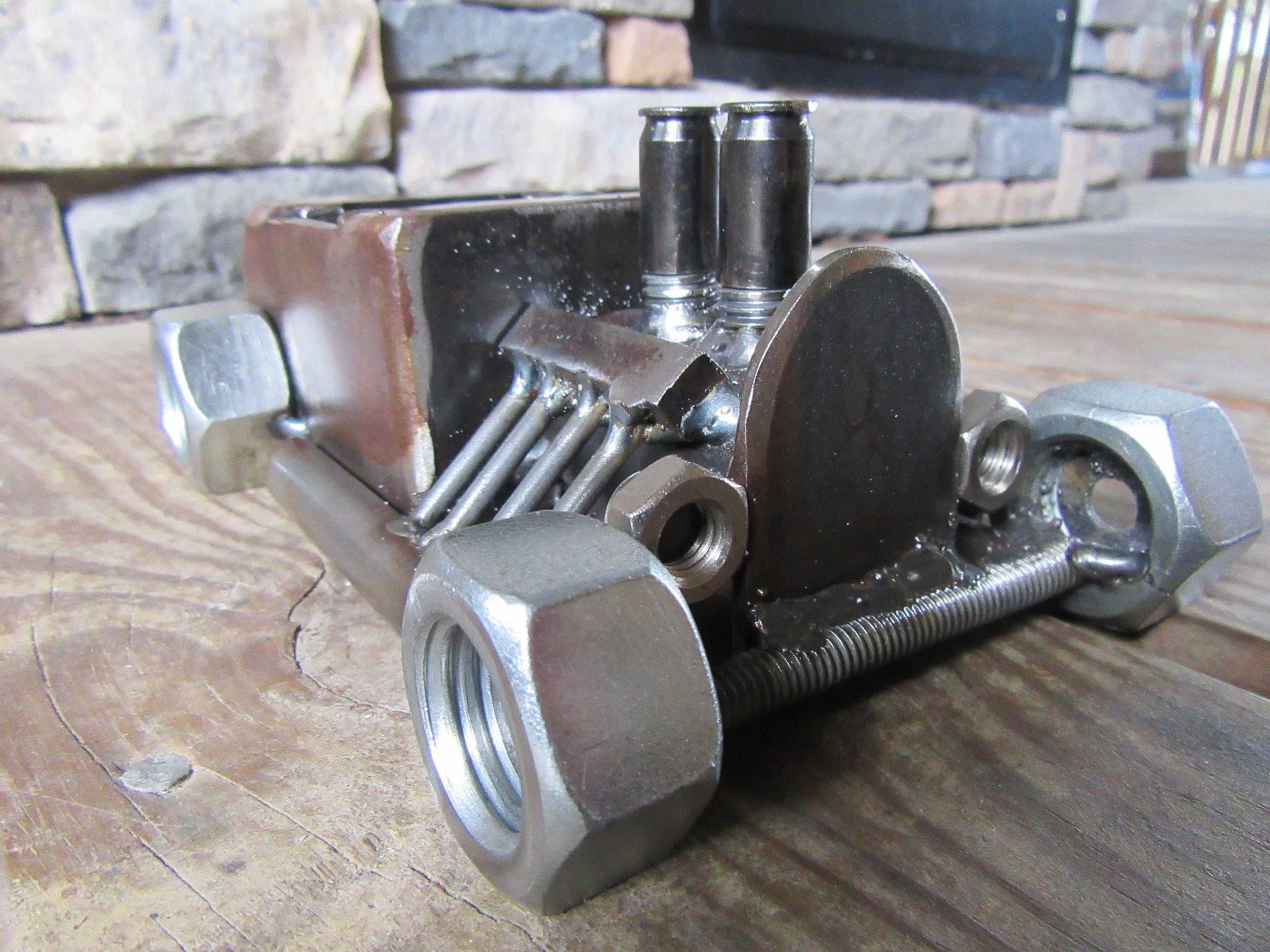 Welded Rat Rod-hot Rod Convertible-welded Art-car Sculpture-rat Rod ...