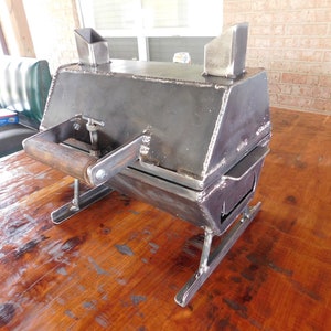 Little Devil Barbeque Grill-tailgate Table Top BBQ Pit-portable ...