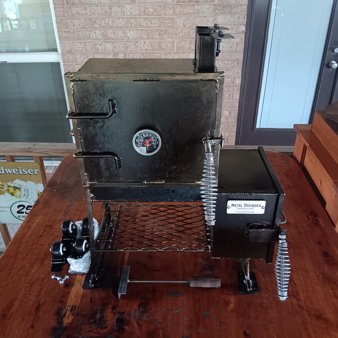 Reverse Flow Barbeque Pit Smoker-miniature RV Grill - Etsy