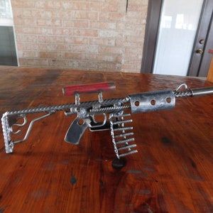 Rifle Sculpture Hitch Cover-welded Gun Hitch Cover - Etsy