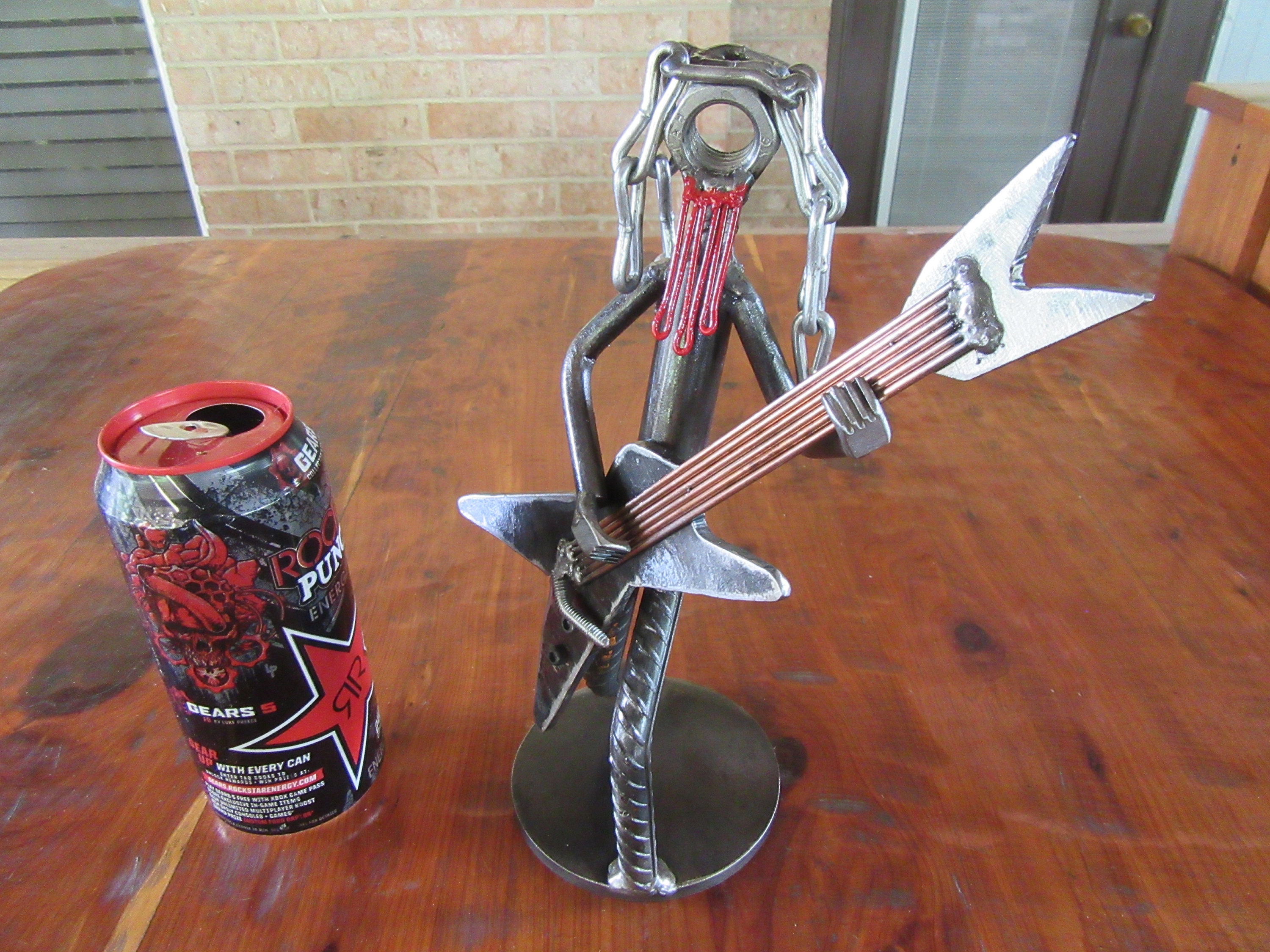 Dimebag Darrell Handmade Welded Figurine-cowboys From Hell - Etsy