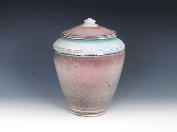 Memorial ceramic urns: Pottery cremation urn Stone | Etsy