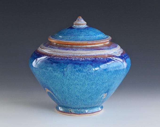 Ceramic Cremation Urn: Memorial Urn for Adult 