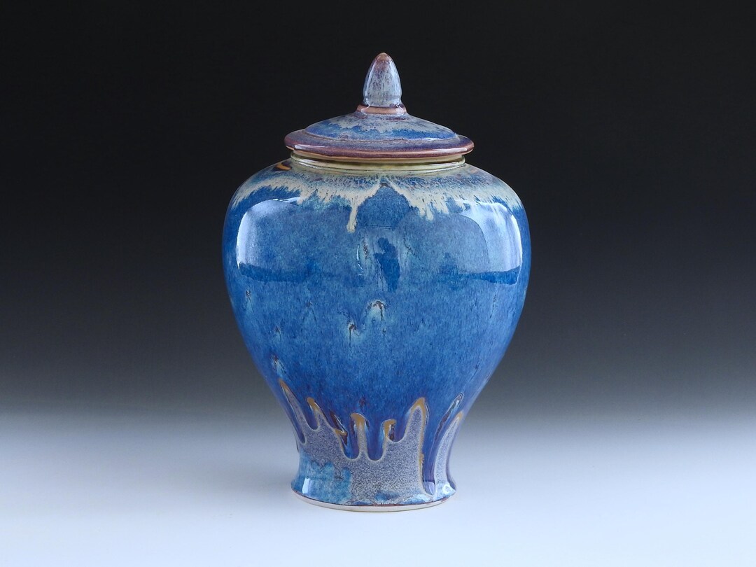 Ceramic Cremation Urn: Memorial Urn for Adult 