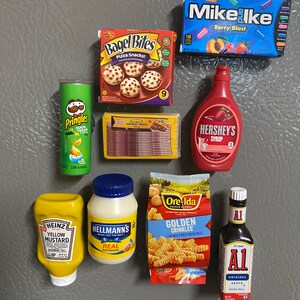 Mini Brands Tiny Food Collectible Magnets Refrigerator Magnets Foodcore ...