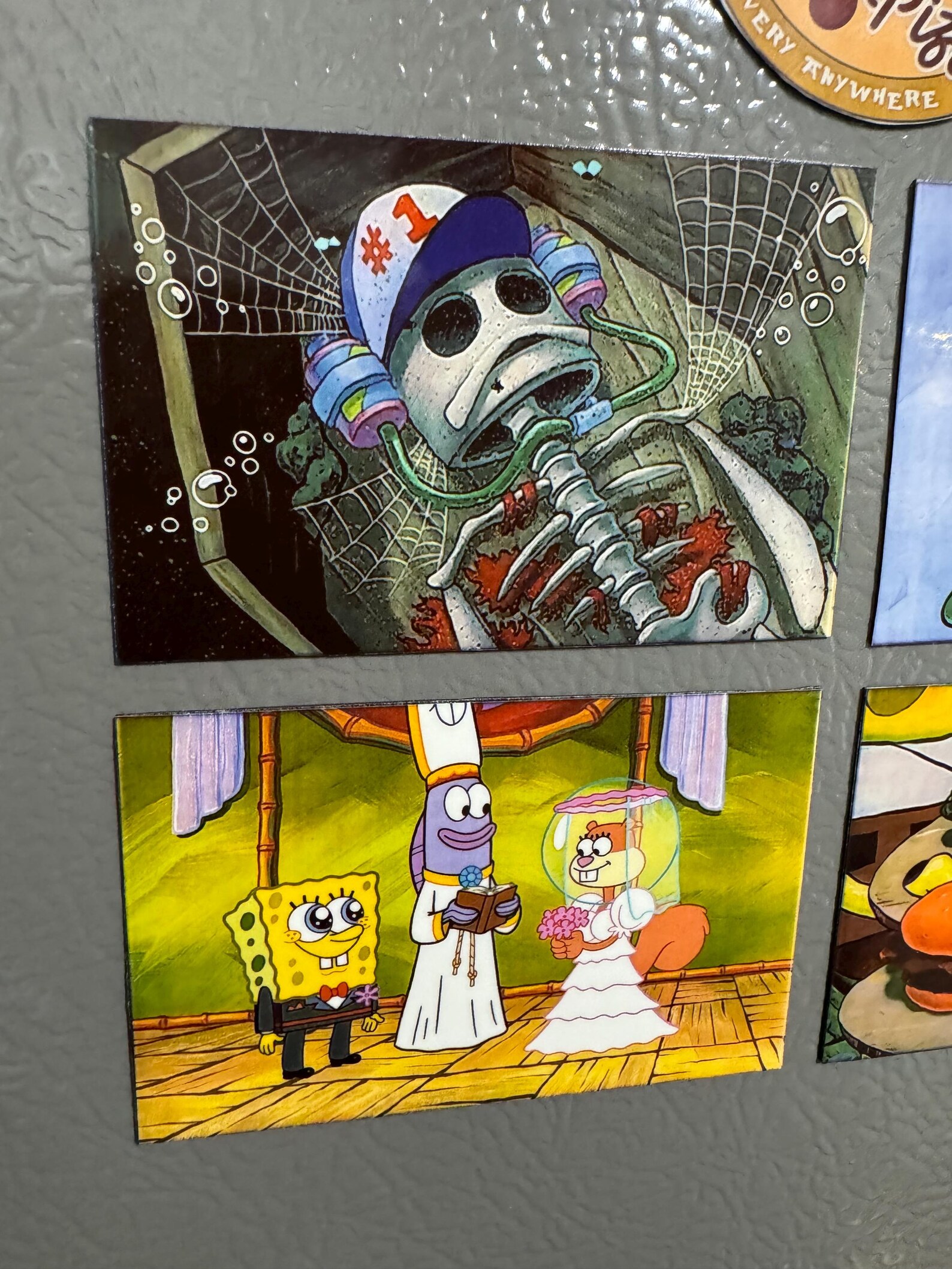 Sponge Bob Inspired Refrigerator Magnets | Krustykrab Pizza | Fridge ...