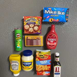 Mini Brands Tiny Food Collectible Magnets Refrigerator Magnets Foodcore ...