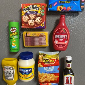 Mini Brands Tiny Food Collectible Magnets Refrigerator Magnets Foodcore ...
