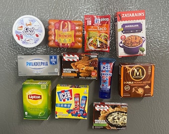 Mini Brands Tiny Food Collectible Magnets | Refrigerator Magnets ...