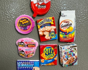 Mini Brands Tiny Food Collectible Magnets | Refrigerator Magnets ...