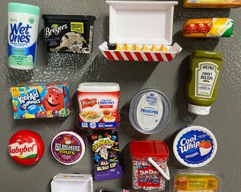 Mini Brands Tiny Food Collectible Magnets | Refrigerator Magnets ...