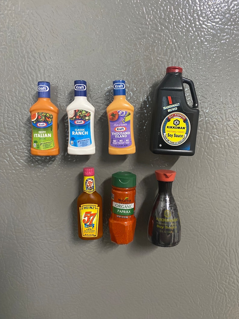 Mini Brands Tiny Food Collectible Magnets | Refrigerator Magnets ...