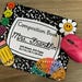 Personalized Teacher Gift | Composition Book Mousepad | Classroom Decor ...