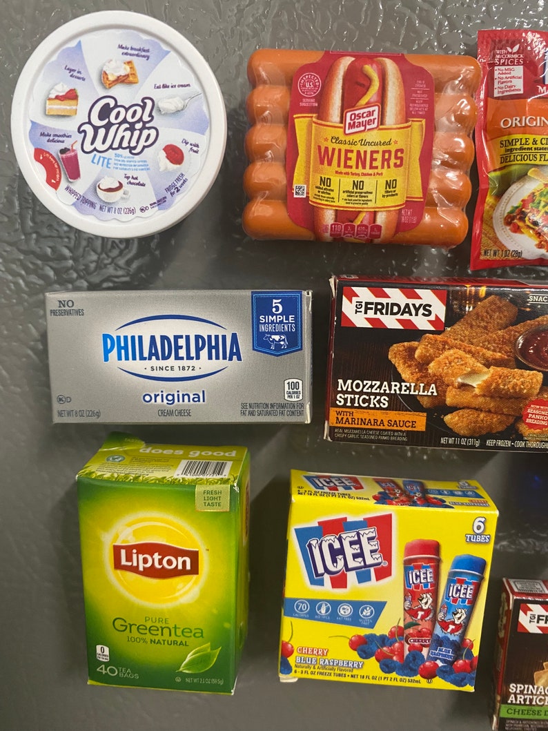 Mini Brands Tiny Food Collectible Magnets | Refrigerator Magnets ...