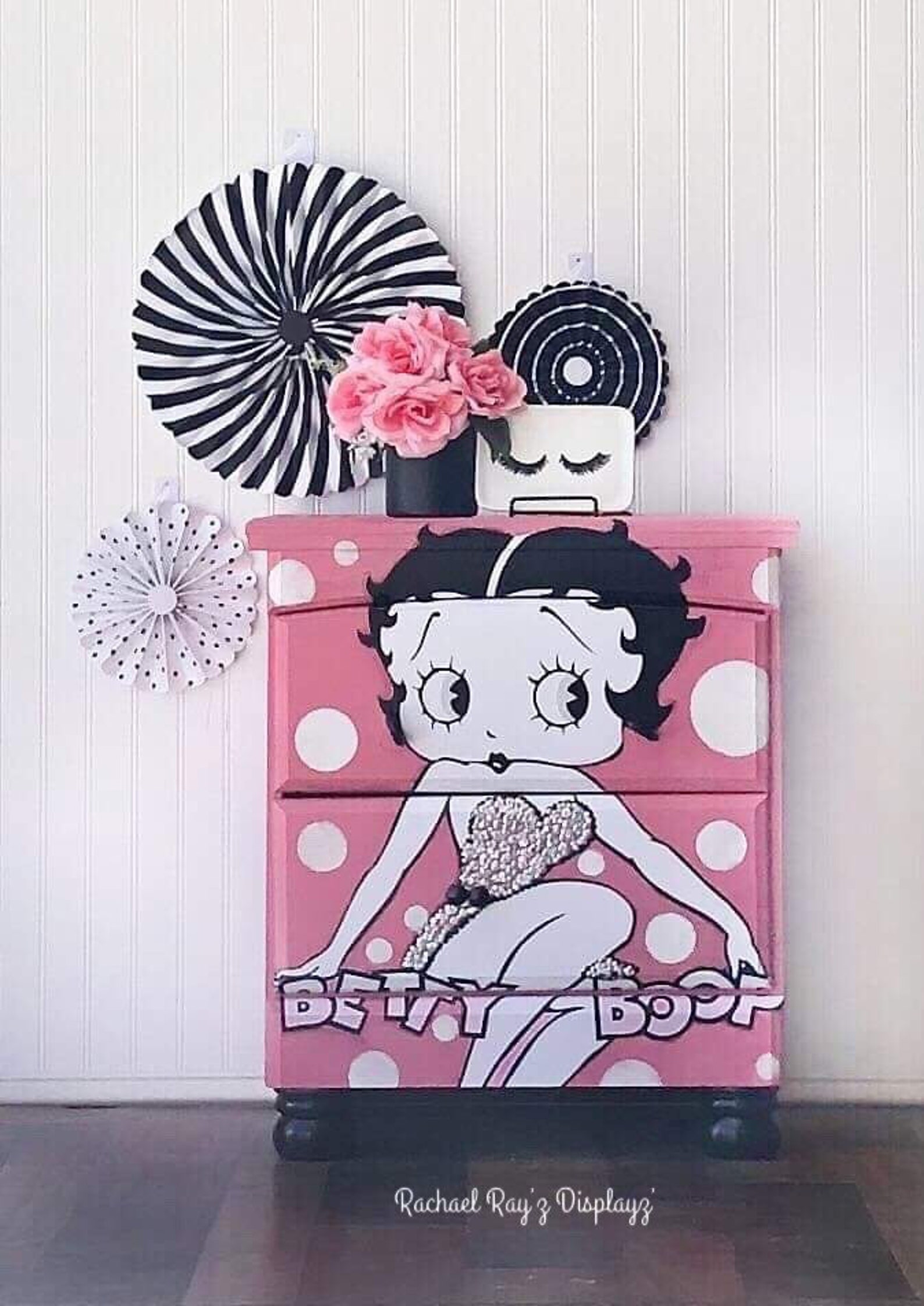 Betty Boop Dresser End Table Nightstand - Etsy
