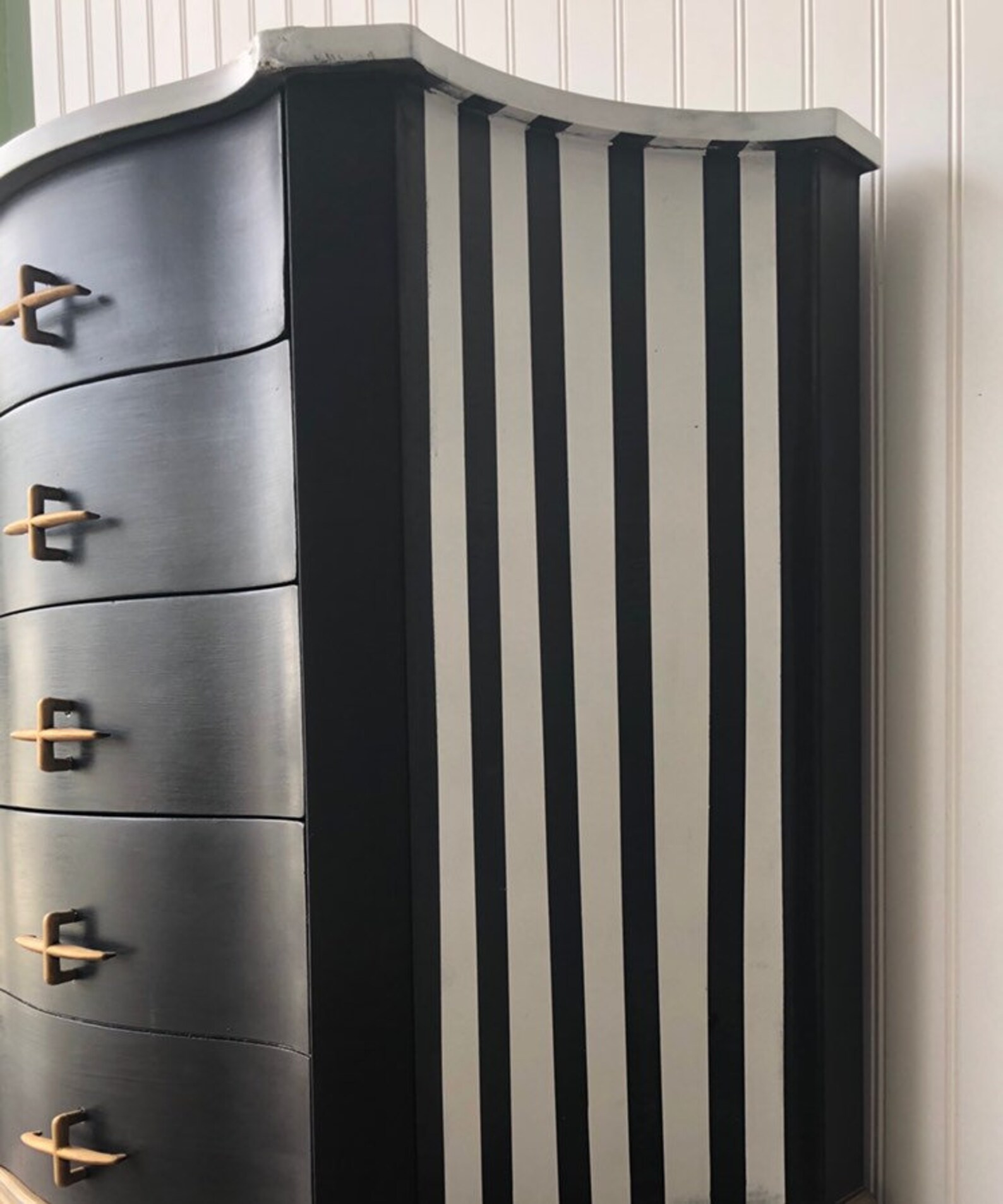 High Gloss Black Entryway Table Hallway Table Hollywood Glam - Etsy