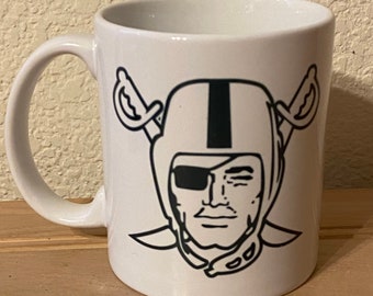 Las Vegas Raiders Coffee Mug - Etsy