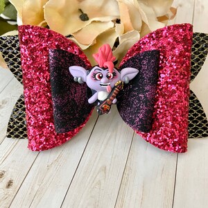 Rocker Troll Barb Hair Bow/ Trolls 2 World Tour/ Rock Troll/ - Etsy