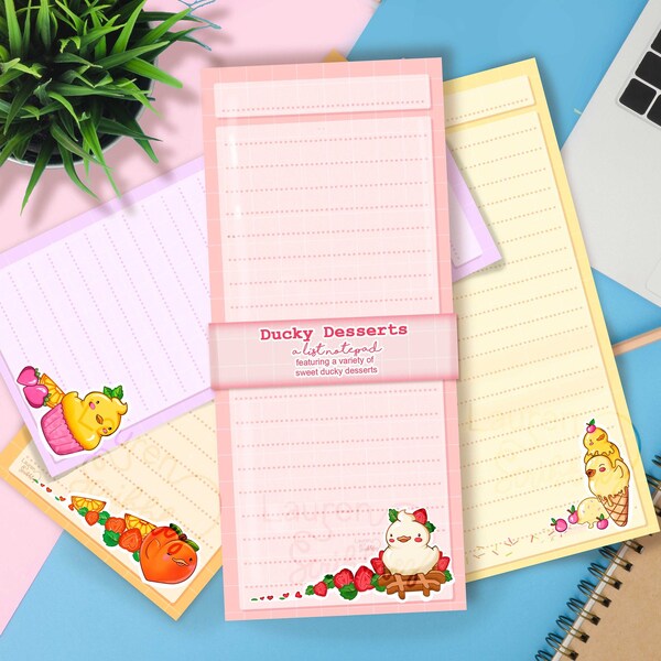 Cute Notepad - Etsy