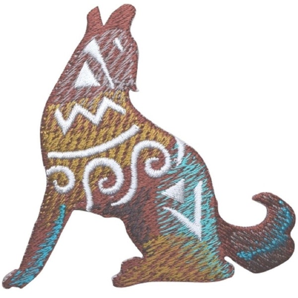 Wolf Applique - Etsy