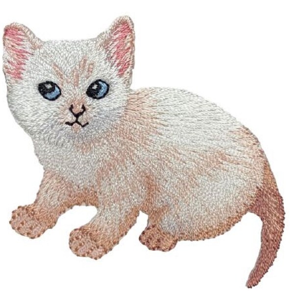 Kitten Applique - Etsy