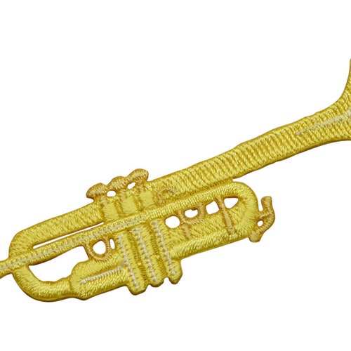 Flute Applique Patch Music Instrument Band Badge 3.5 | Etsy