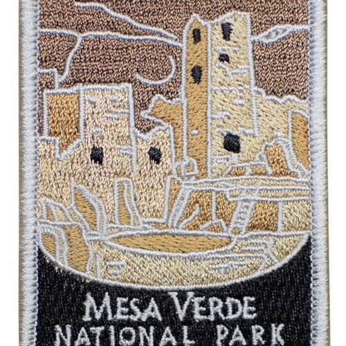 Official Mesa Verde National Park Souvenir Iron-on Patch | Etsy