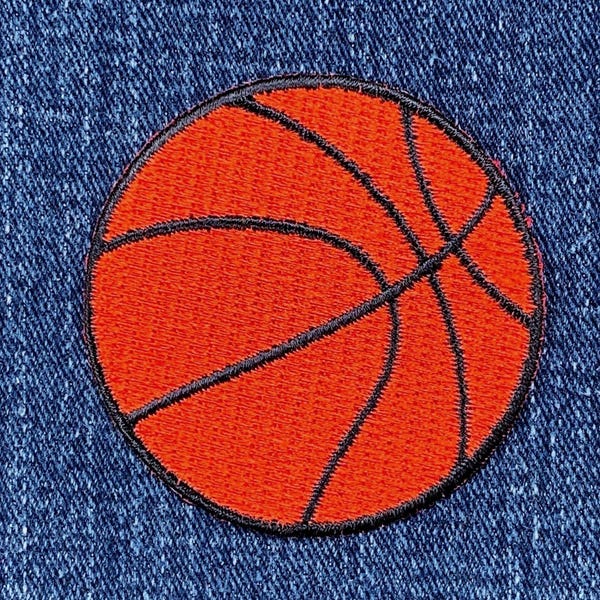 Basketball Patch - Etsy