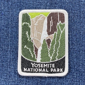 Yosemite Patch - Embroidered National Park & California Badge 2-7/8 ...