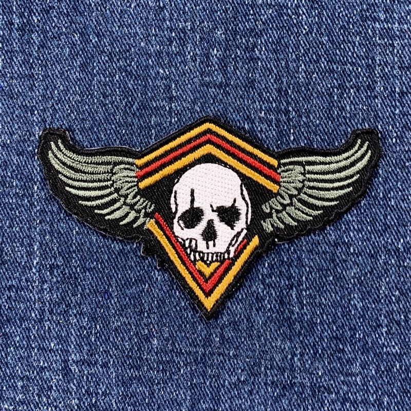 Biker Memorial Patch - Etsy