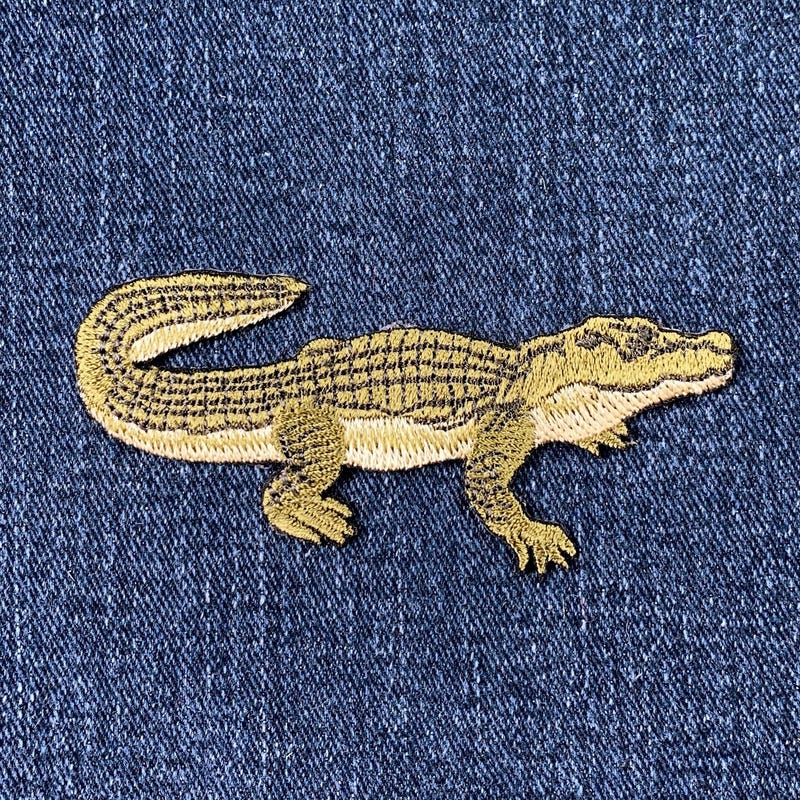 Alligator Applique - Etsy